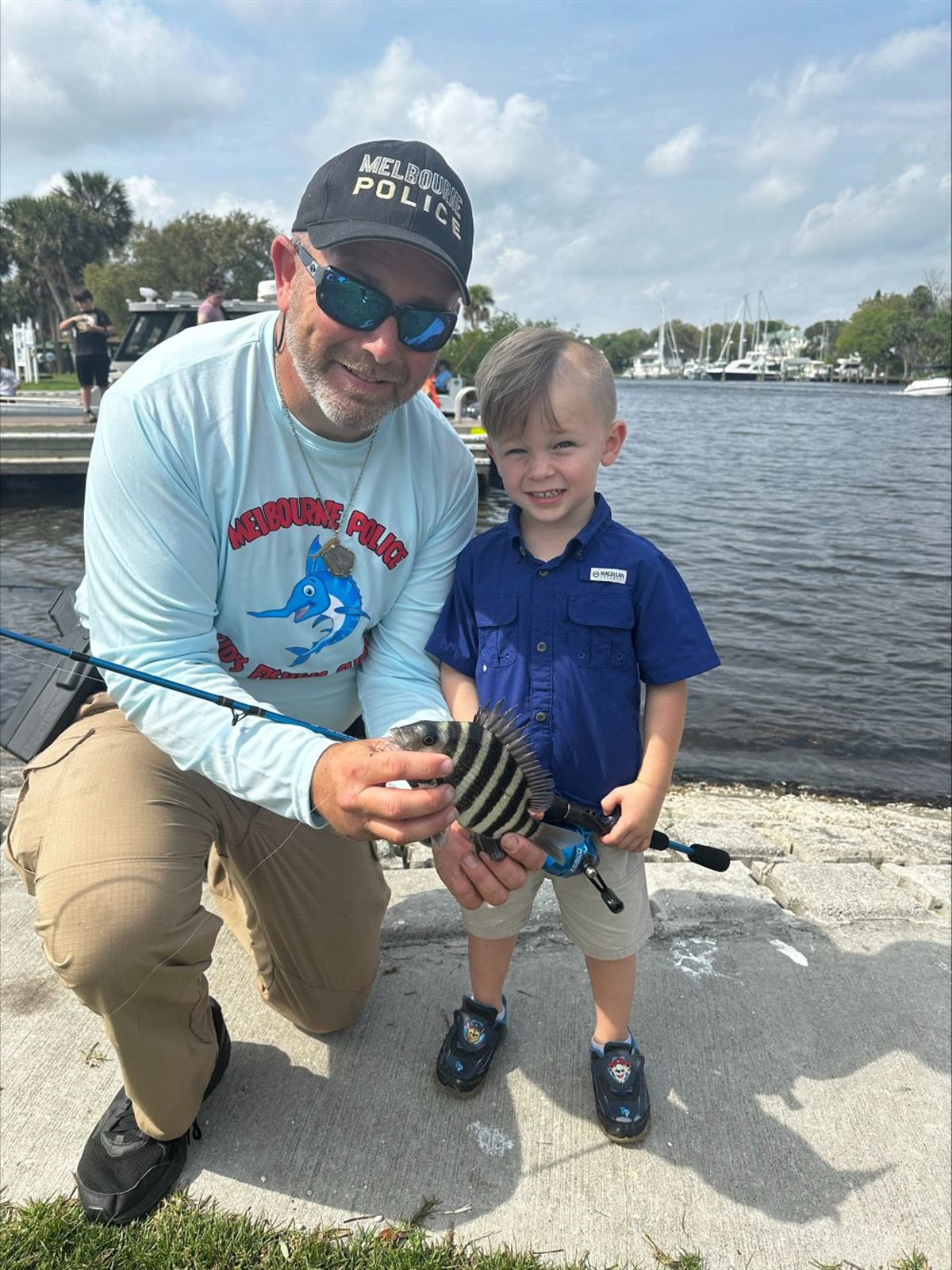 Melbourne Police Department Kids Fishing Clinic - City of Melbourne, FL